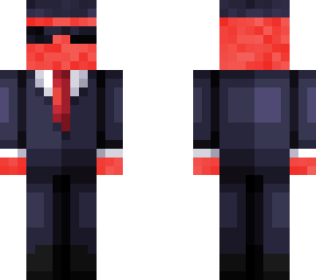 Red sergeant with sunglasses | Minecraft Skin