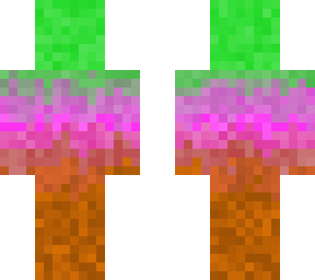 unpleasant gradient | Minecraft Skin