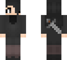Wither Skeleton-Chan (Dangoheart) | Minecraft Skin