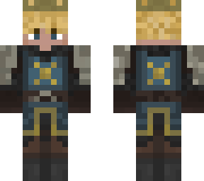 Cerulean King | Minecraft Skin
