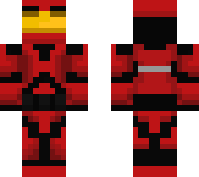 red spartan | Minecraft Skins