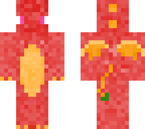 Fiery Dragon | Minecraft Skin