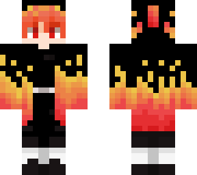 FIRE GAMER | Minecraft Skin