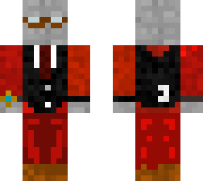 red suited | Minecraft Skin