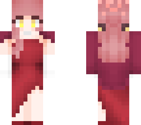 Rikuhachima Aru(Dress) | Minecraft Skin