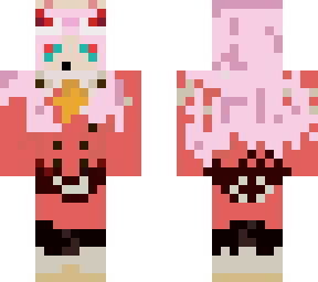 zero two | Minecraft Skins