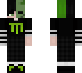 ~ Monster Energy ~ | Minecraft Skin