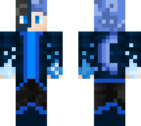 blue fire | Minecraft Skin