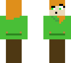 confused Alex | Minecraft Skin