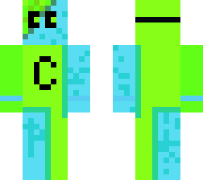 Diamond and emerald craftee | Minecraft Skin