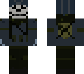ghost mw2 | Minecraft Skin