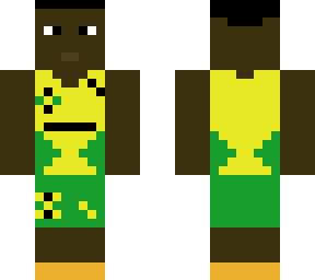 Jamaican Track and field athlete | Minecraft Skin