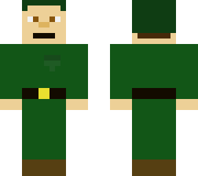 Soldier with shoulder patches | Minecraft Skin