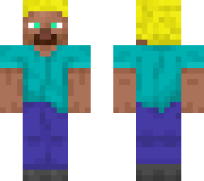Super Saiyan Steve | Minecraft Skin