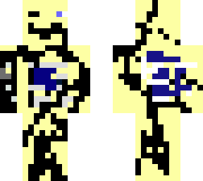 warden human | Minecraft Skin