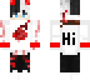 neon white | Minecraft Skins