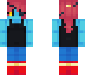 undyne | Minecraft Skins