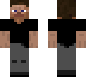 black steve | Minecraft Skins