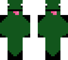 Derpy frog (same front and back) | Minecraft Skin