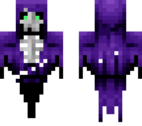 Eghost Skeleton Purple | Minecraft Skin