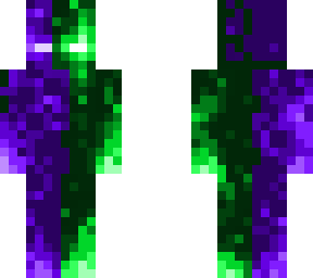 Entity Green Purple | Minecraft Skin