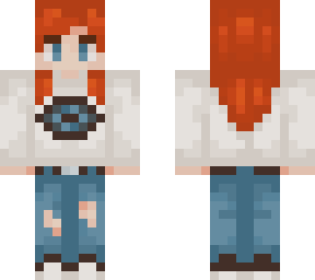 ginger person | Minecraft Skin