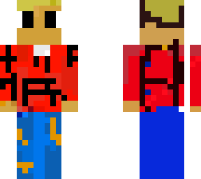 Multiku DEV skin blond | Minecraft Skin