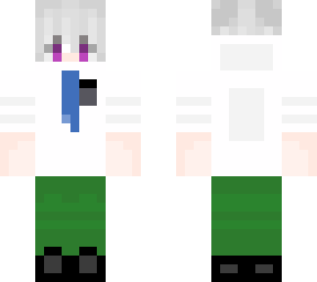 Turbocraft with School uniform | Minecraft Skin