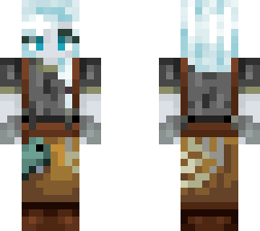 Yeti Fisher Shell | Minecraft Skin