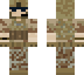 Desert US Special Forces | Minecraft Skin