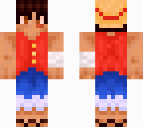 Monkey D. Luffy (Alabasta - fight) | Minecraft Skin