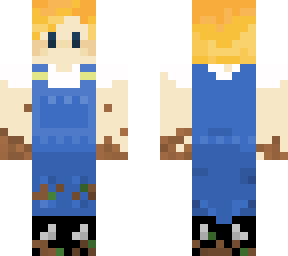Muddy Overalls #3 | Minecraft Skin