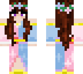 pink dress | Minecraft Skins