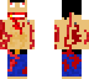 bloody/scary jack | Minecraft Skin