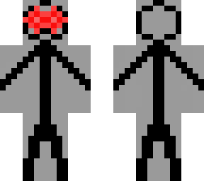 evil stickman | Minecraft Skin