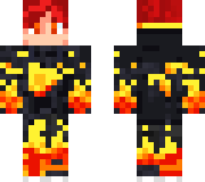 fire man | Minecraft Skins