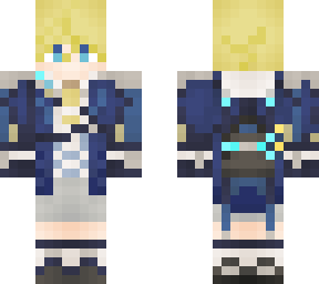 mika genshin | Minecraft Skins