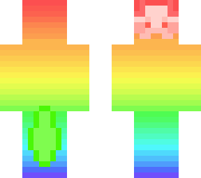 rainbow slime | Minecraft Skins
