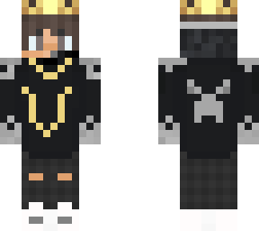 Skin With nickname V | Minecraft Skin