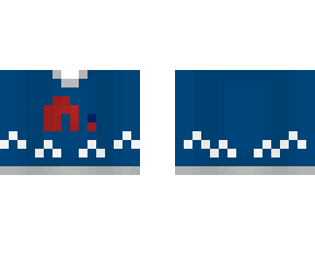 blockey hockey quebec nordiques | Minecraft Skin