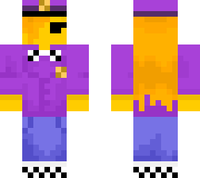 BurpleGal classic arms | Minecraft Skin