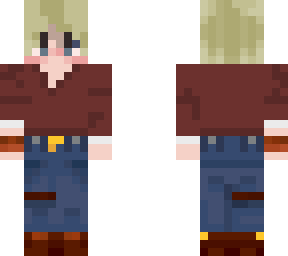 casual puck the cowboy | Minecraft Skin