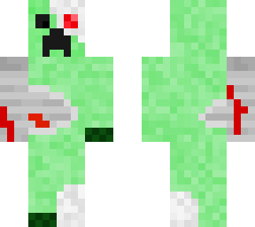 creeper cyborg | Minecraft Skins