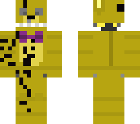 fnaf springtrap | Minecraft Skins