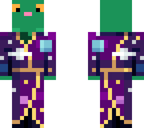 Frog wizard | Minecraft Skin