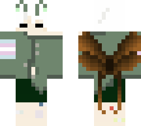 Moth with antennas and no tears (FINALLY) | Minecraft Skin