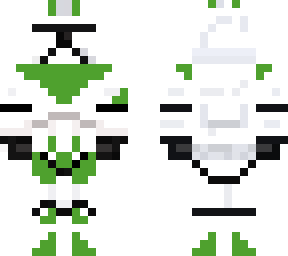 Phase 2 green Clone | Minecraft Skin