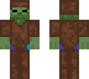 Zombie with Armor | Minecraft Skin