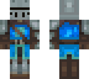 blue knight | Minecraft Skin