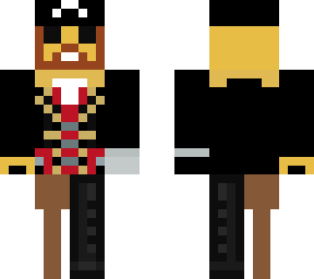 Captain BrickBeard Lego Battle | Minecraft Skin